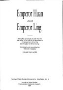 Emperor Huan and Emperor Ling: Being the Chronicle of Later Han for the ...