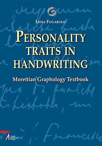 Personality Traits in Handwriting: Morettian Graphology Textbook by ...