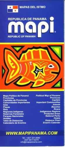 Republic of Panama Map/Guide by Mapi Panama by Mapi Panama | Goodreads