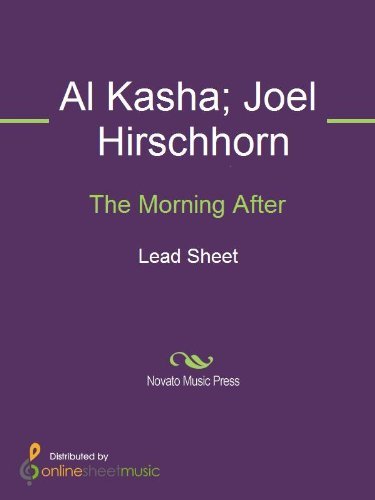 The Morning After Sheet Music by Al Kasha | Goodreads