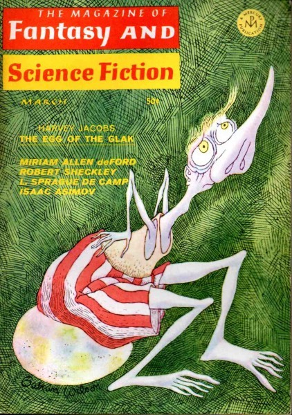 The Magazine of Fantasy and Science Fiction, March 1968 by Edward L ...