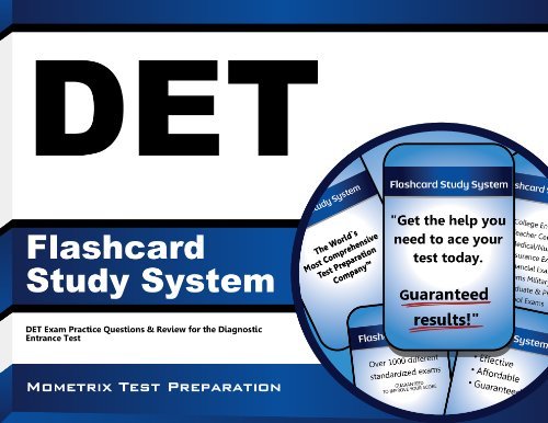 DET Flashcard Study System: DET Exam Practice Questions & Review for ...