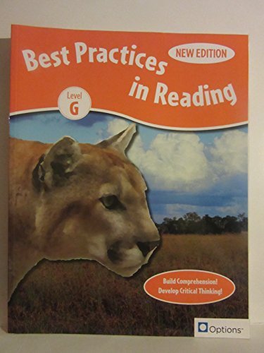 Best Practices in Reading Level G New Edition by Options | Goodreads