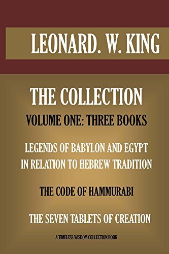 Three Books. Legends Of Babylon And Egypt In Relation To Hebrew ...
