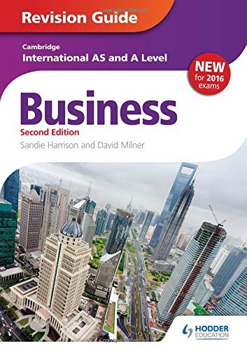 Cambridge International AS and A Level Business Revision Guide by ...