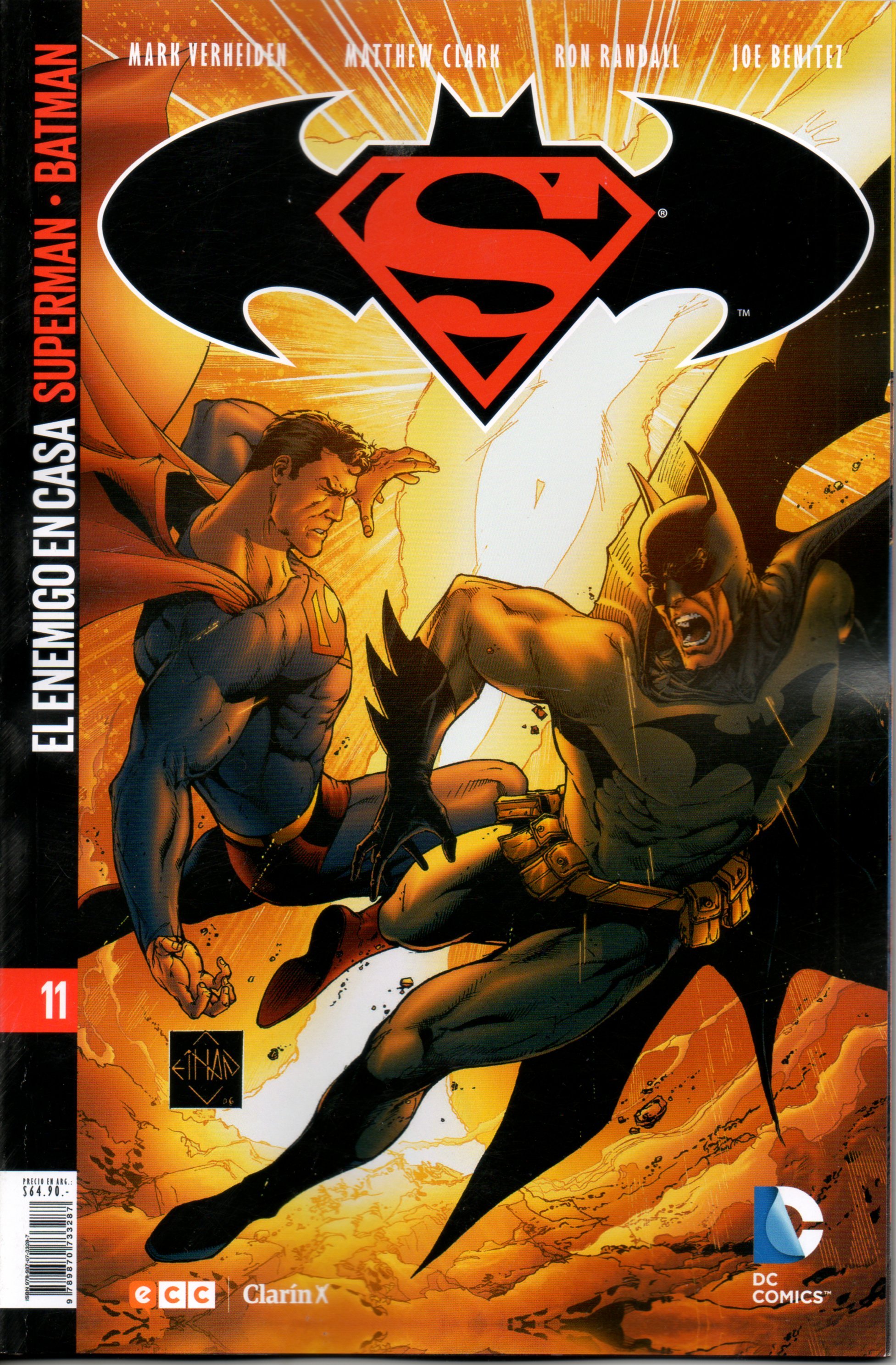 Coleccionable Superman/Batman Vol. 11: El enemigo en casa by Mark ...