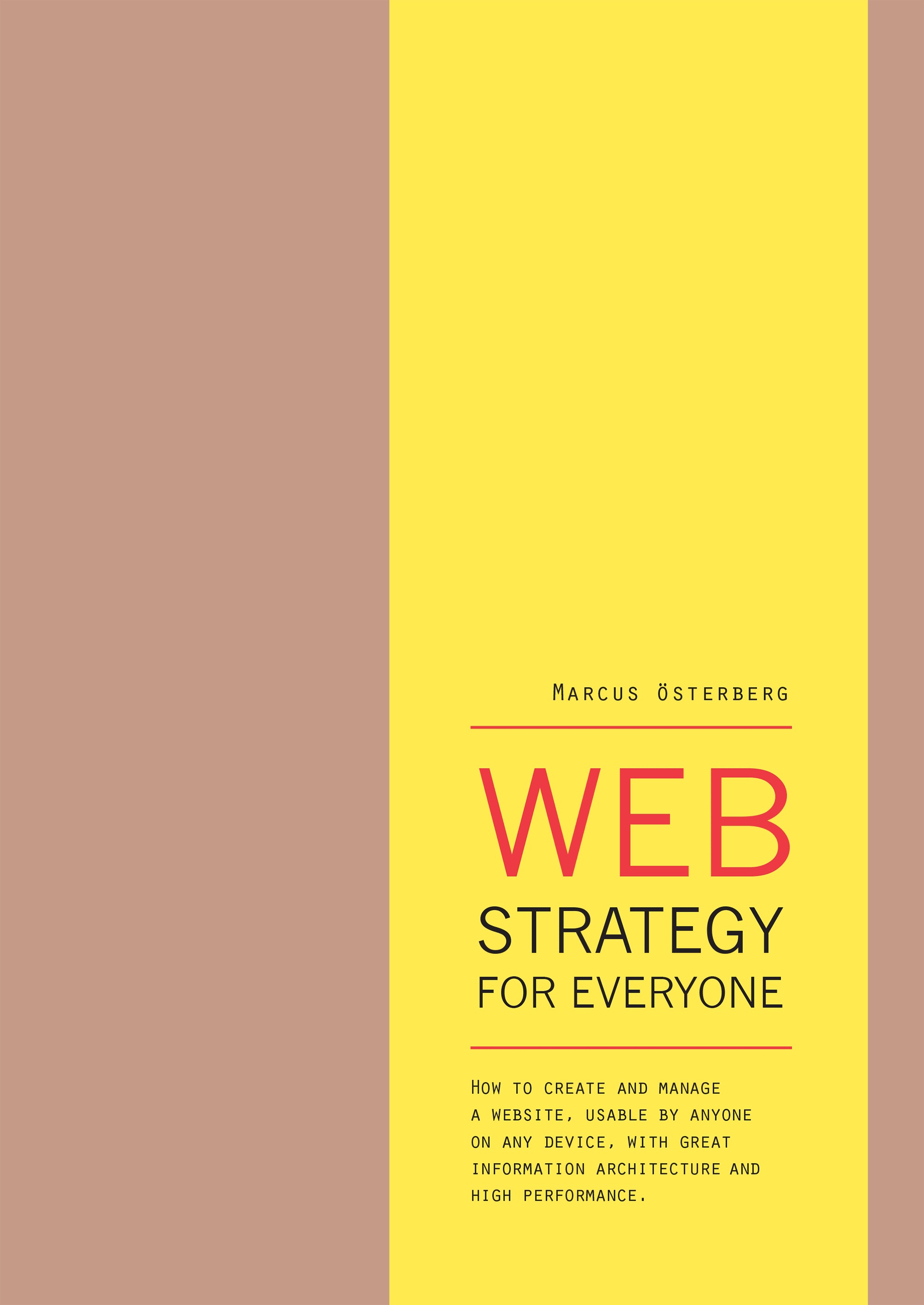 Web Strategy for Everyone by Marcus Österberg | Goodreads