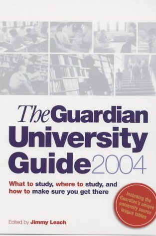 "Guardian" University Guide by Guardian Books | Goodreads