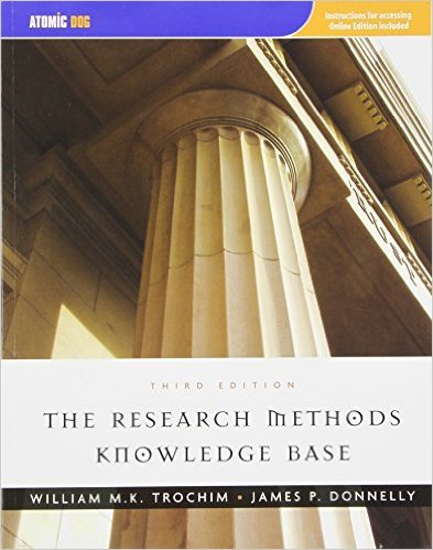 The Research Methods Knowledge Base by William M.K. Trochim | Goodreads