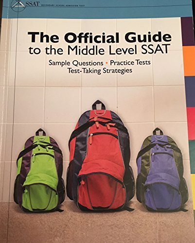 The Official Guide to the Middle Level SSAT by SSATB | Goodreads