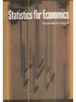 Statistics for Economics: Textbook for Class 11 by NCERT | Goodreads