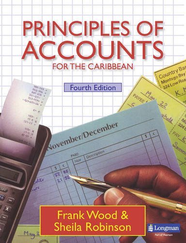 Principles of Accounts for the Caribbean Student's Book by Sheila I ...