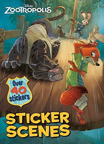 Disney Zootropolis Sticker Scenes Activity Book by Walt Disney Company ...