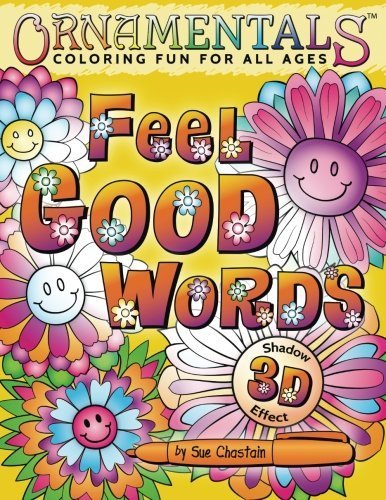 OrnaMENTALs Feel Good Words Coloring Book: 30 Positive and Uplifting ...