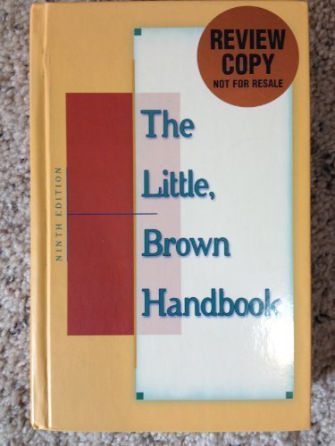 The Little, Brown Handbook by H. Ramsey Fowler | Goodreads