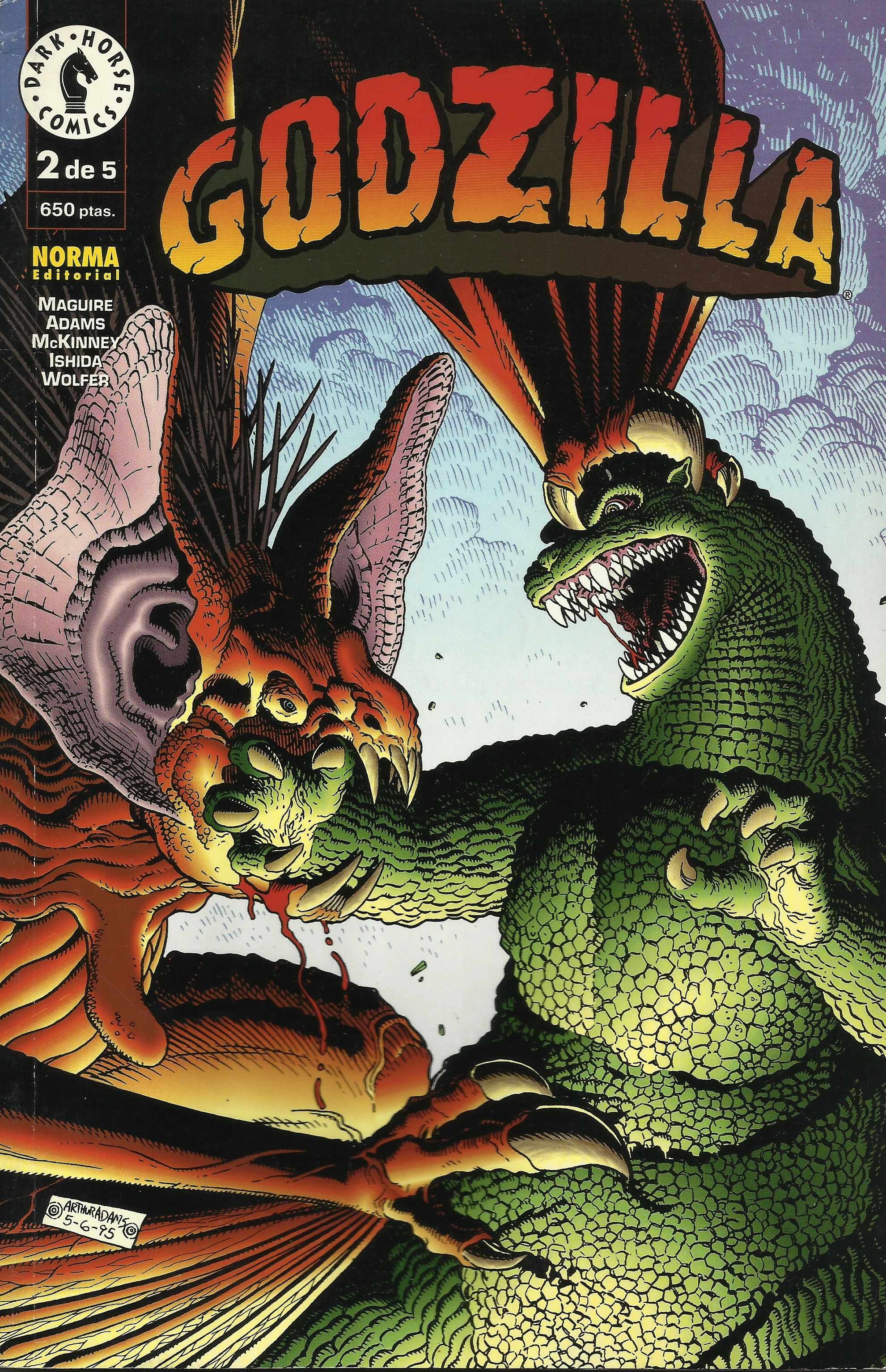 Godzilla 2 de 5 by Kevin Maguire | Goodreads