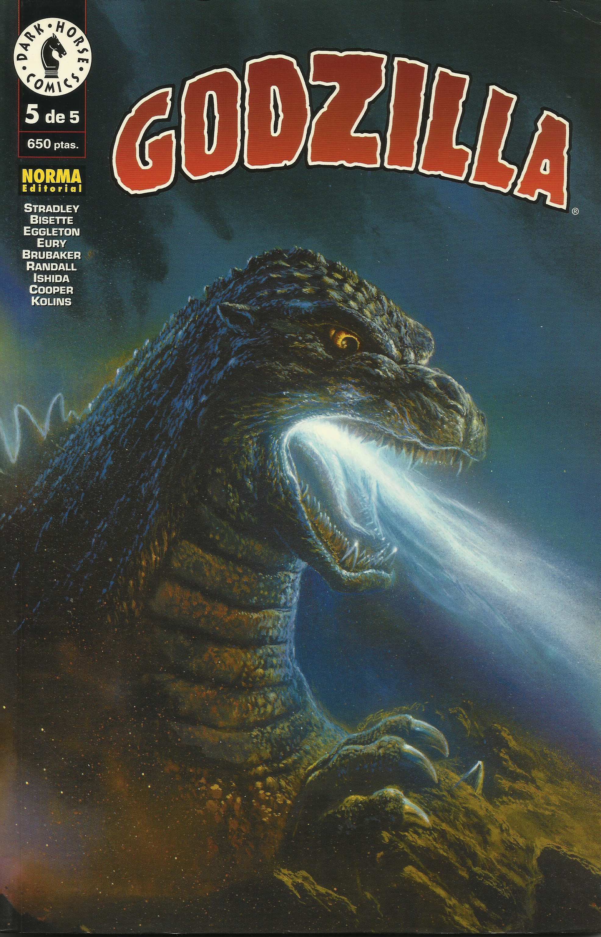 Godzilla 5 de 5 by Randy Stradley | Goodreads