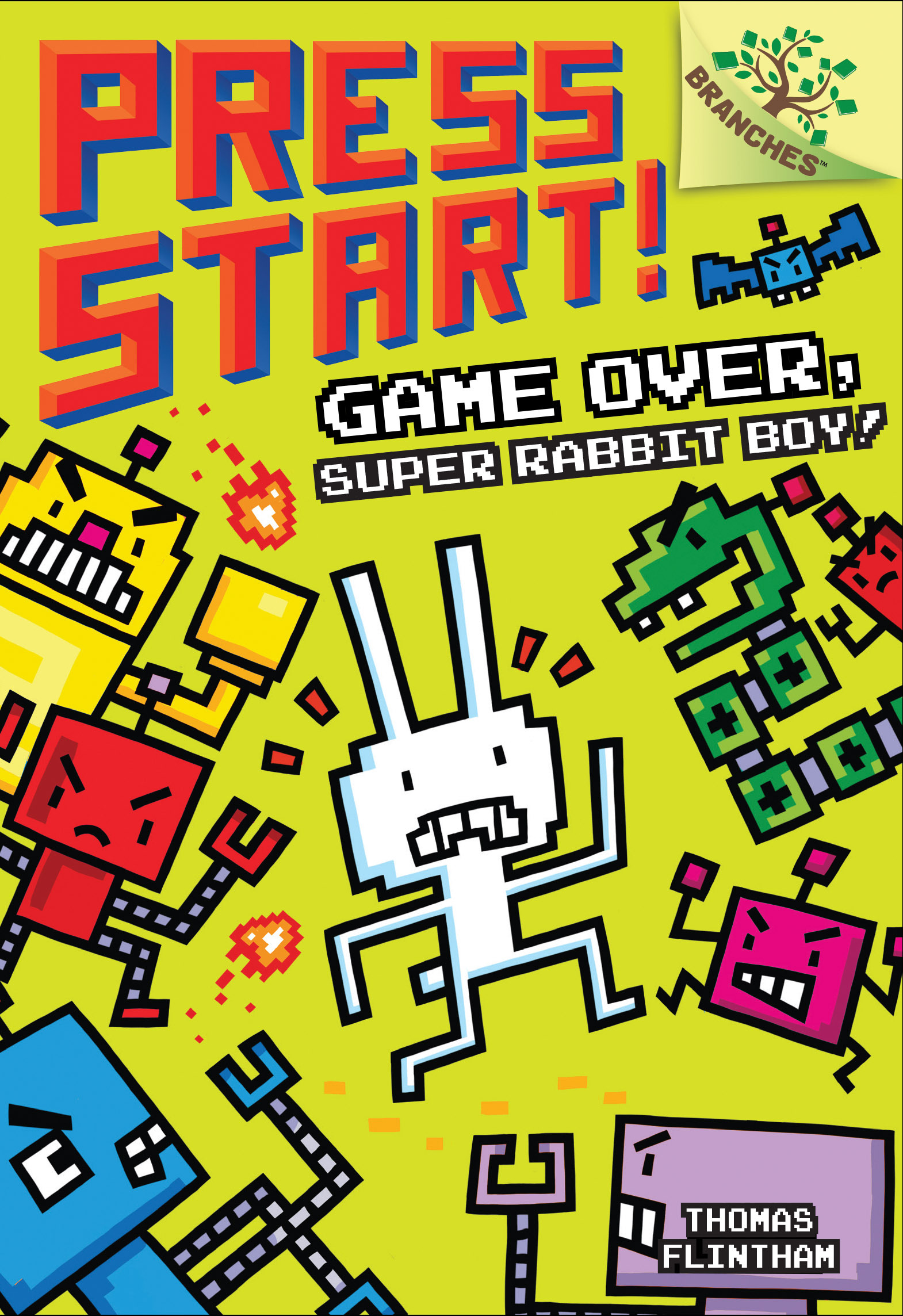 Game Over, Super Rabbit Boy! (Press Start! #1) by Thomas Flintham ...