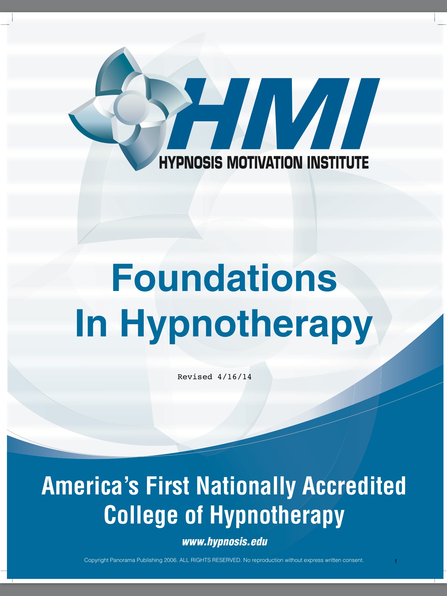 Foundations In Hypnotherapy by Hypnosis Motivation Institute | Goodreads