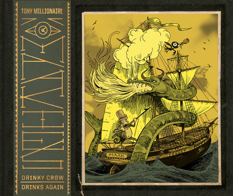 Drinky Crow Drinks Again by Tony Millionaire | Goodreads