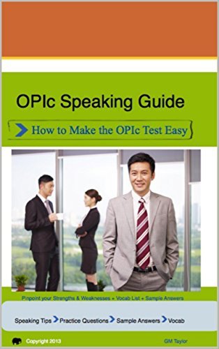 OPIc Speaking Guide: How to Make the OPIc test EASY by Taylor Fox ...