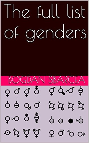 The full list of genders by Bogdan Sbarcea | Goodreads