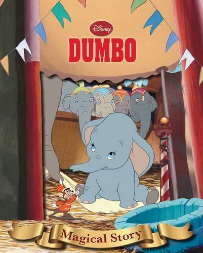 Disney Dumbo Magical Story with Amazing Moving Picture Cover by Walt ...