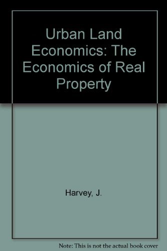 Urban Land Economics by J. Harvey | Goodreads