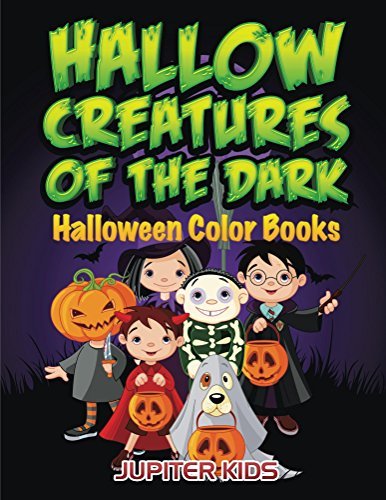 Hallow Creatures Of The Dark: Halloween Color Books by Jupiter Kids ...