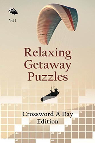 Relaxing Getaway Puzzles Vol 1: Crossword A Day Edition by Speedy ...