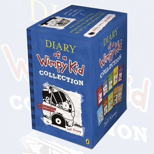 Diary of a Wimpy Kid Box Set Collection (10 Books) by Jeff Kinney ...