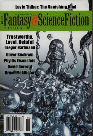 The Magazine of Fantasy & Science Fiction, July/August 2016 by C.C ...