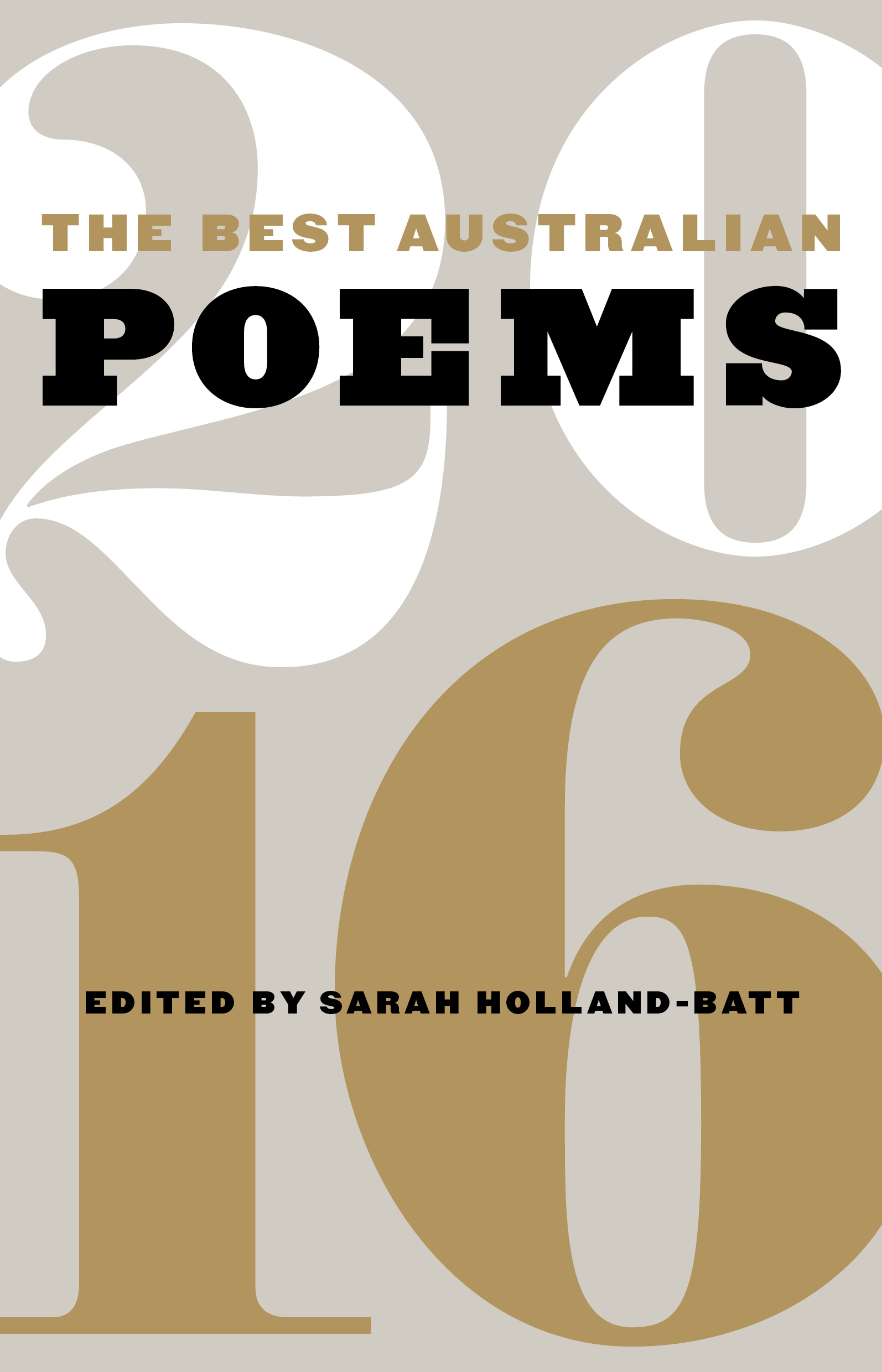 The Best Australian Poems 2016 by Sarah Holland-Batt | Goodreads