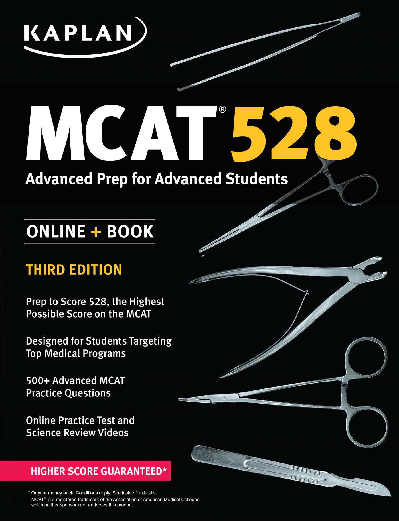 MCAT 528: Advanced Prep for Advanced Students by Kaplan Test Prep ...