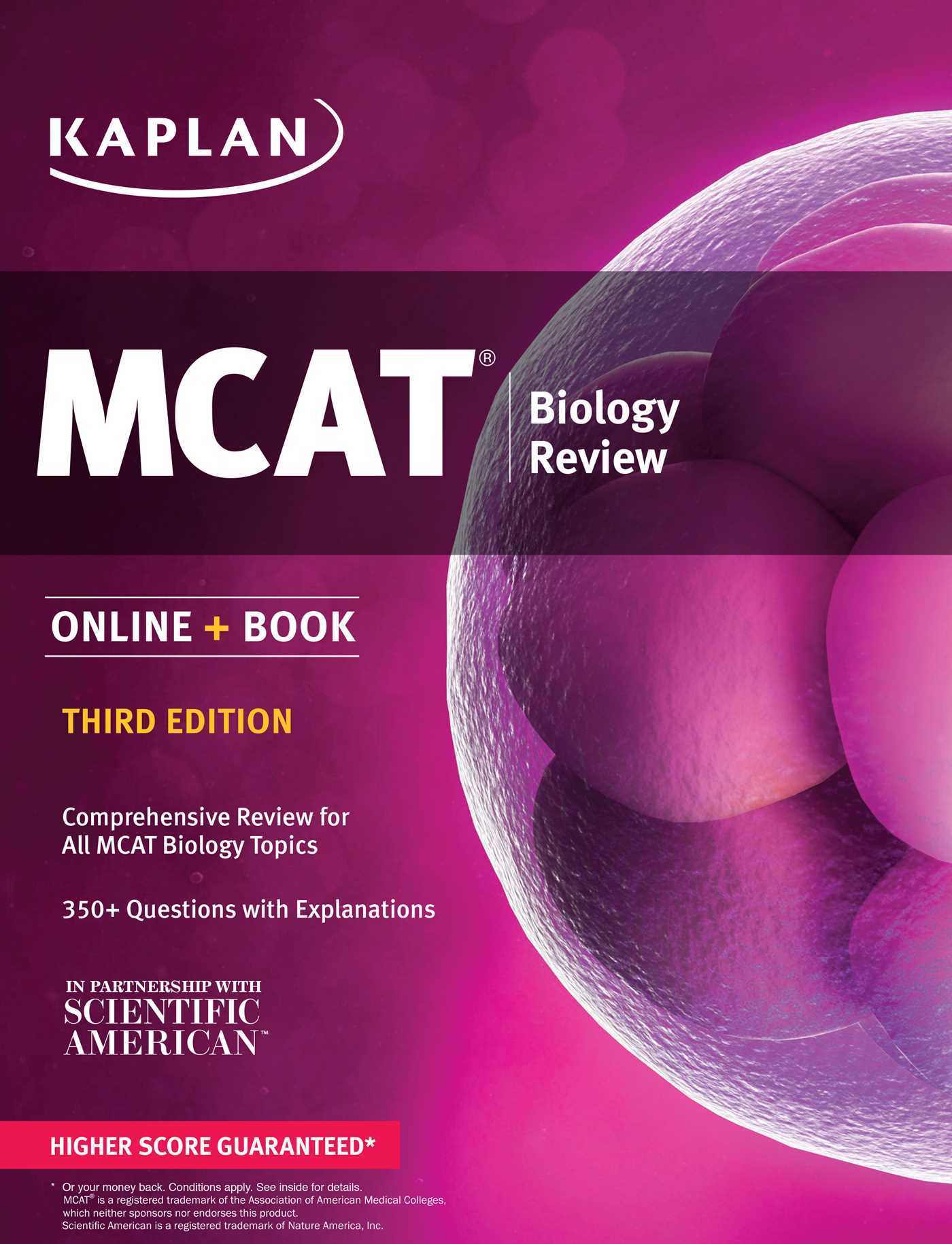 MCAT Biology Review: Online + Book by Kaplan Test Prep | Goodreads