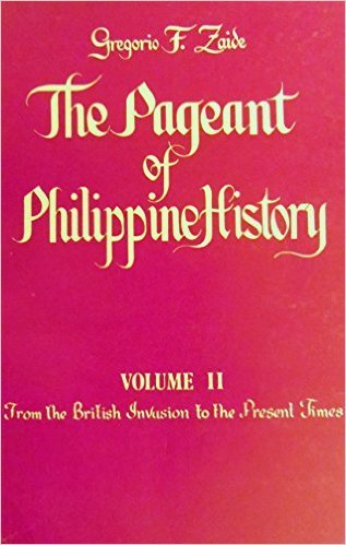 The Pageant of Philippine History Vol. II by Gregorio F. Zaide | Goodreads