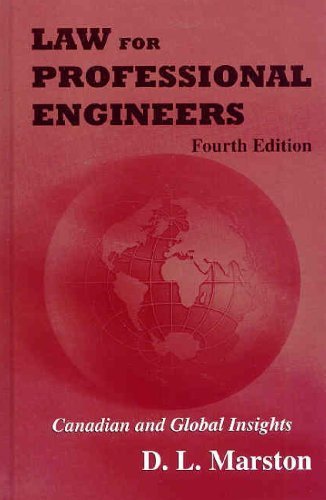 Law for Professional Engineers by Donald Marston | Goodreads