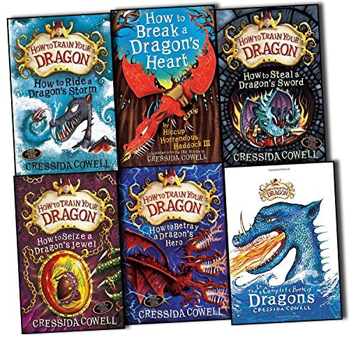 How to Train Your Dragon 6 Books Collection Pack Set Book 7 to12 by ...