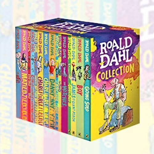 Roald Dahl Fairy Tales Collection 15 Books Bundle (The Witches, Matilda ...