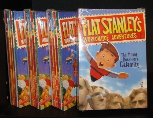 Flat Stanley's Worldwide Adventures Complete Set (Books 1-5) by Jeff ...