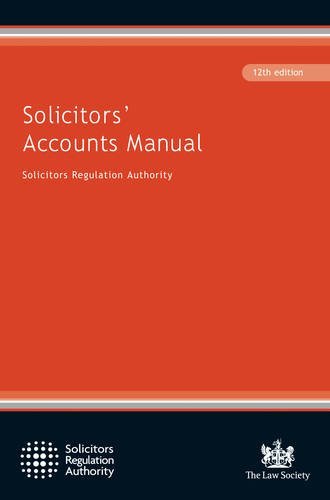 Solicitors' Accounts Manual by Solicitors Regulation Authority | Goodreads