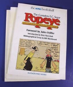 The Complete E.C. Segar Popeye Volume 1: Sundays - 1930-1932 by E.C ...