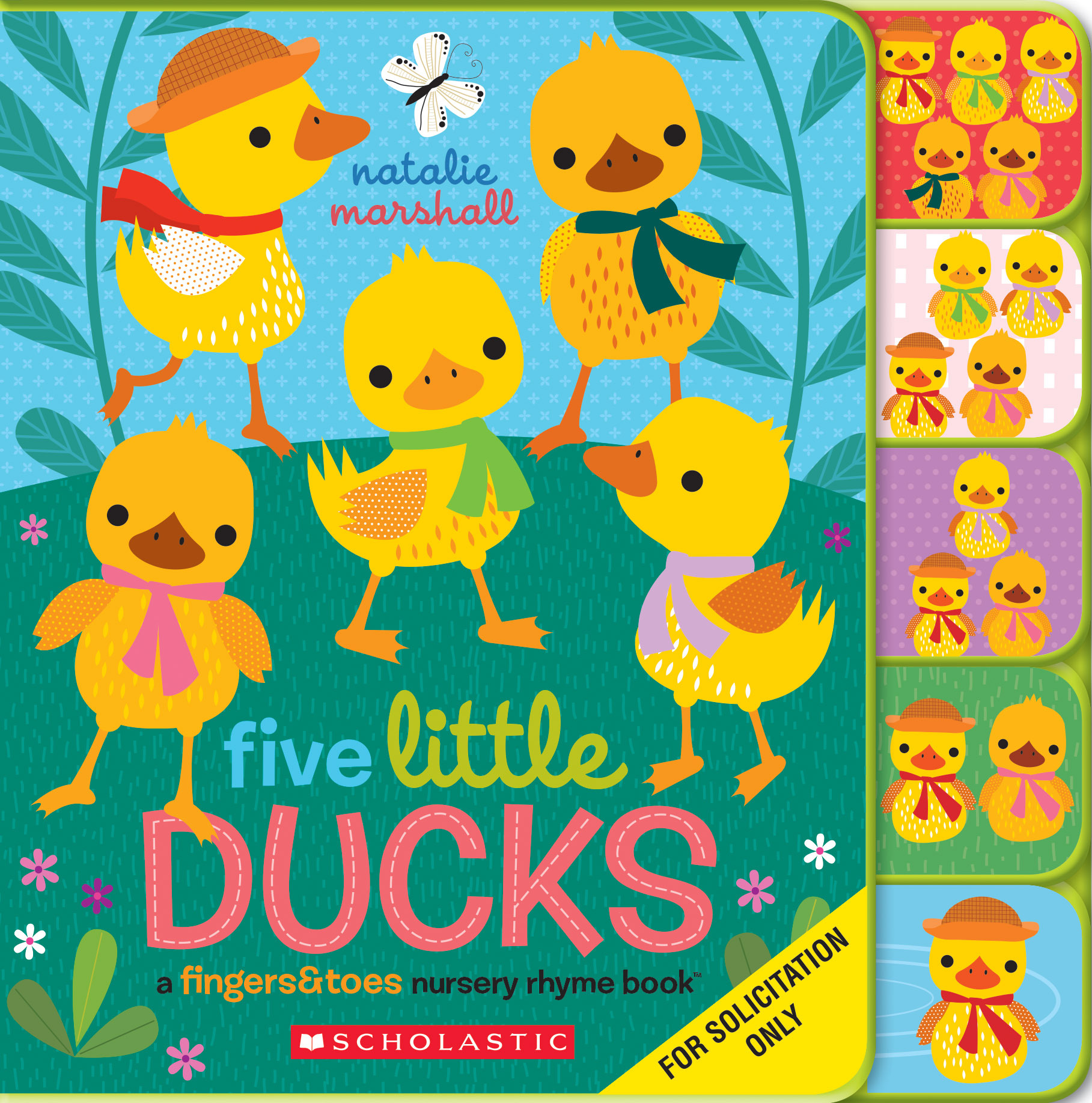 Five Little Ducks: A Fingers & Toes Nursery Rhyme Book by Natalie ...
