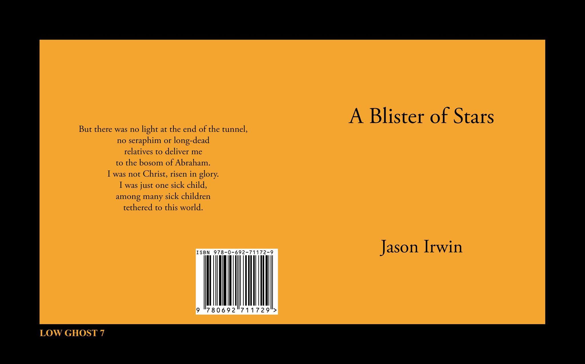 A Blister of Stars by Jason Irwin | Goodreads