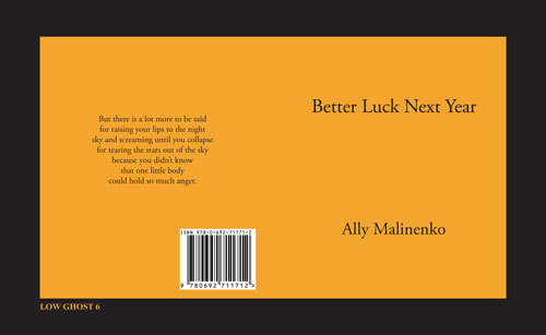 Better Luck Next Year by Ally Malinenko | Goodreads