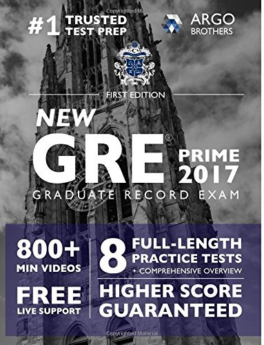 GRE Prep 2017 with 8 Practice Tests: Test Prep by Argo Brothers | Goodreads