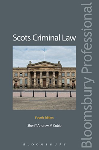 Scots Criminal Law: Fourth Edition by Andrew Cubie | Goodreads