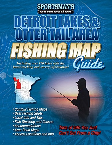 Minnesota - Detroit Lakes & Otter Tail Area Fishing Map Guide by ...