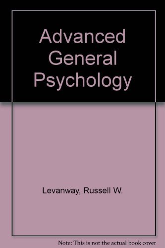 Advanced general psychology;: A review of concepts, principles ...