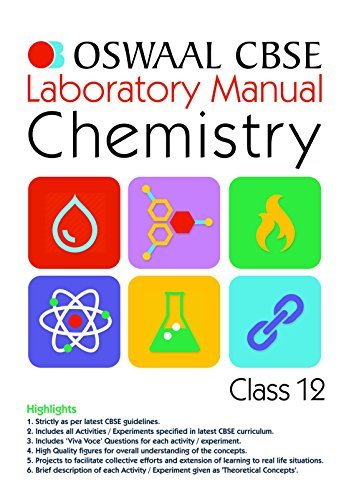 Oswaal CBSE Laboratory Manual for Class 12 Chemistry by Panel of ...